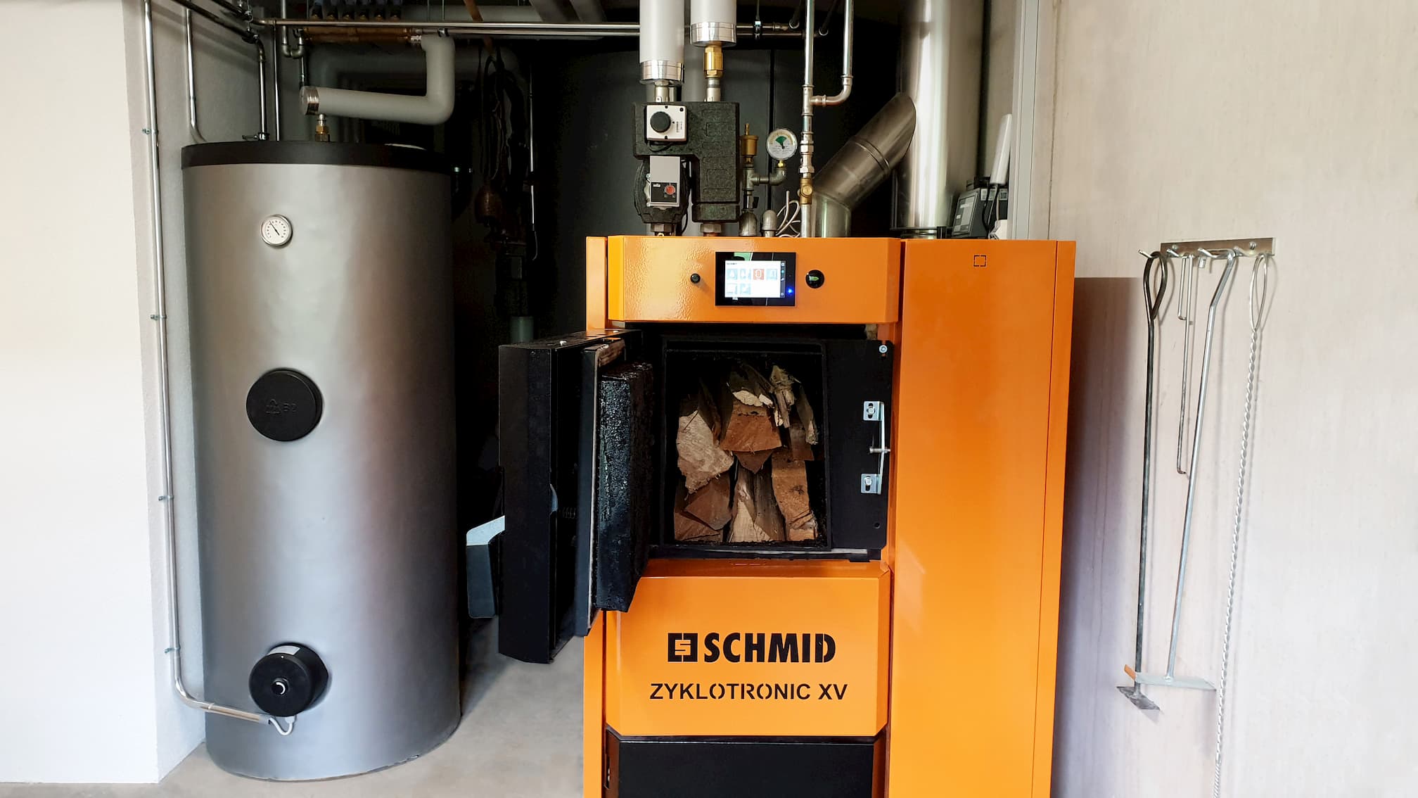 Schmid Woodchip heating systems